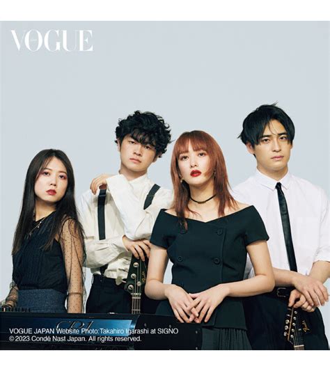 コンデナスト・ジャパン 日本を代表するアーティストへの階段を登り始めた緑黄色社会が『vogue Japan』に登場！パルファン
