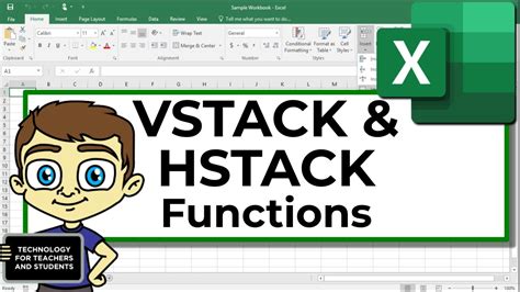 excel vstack and hstack functions youtube