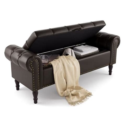 I Tested The Incredible Functionality Of A Faux Leather Bench With