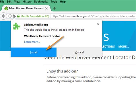 selenium by arun webdriver element locator firefox add on