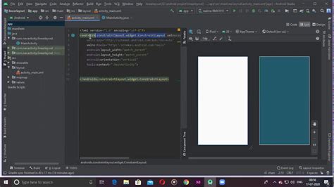 android tutorial linearlayout nested viewgroups youtube