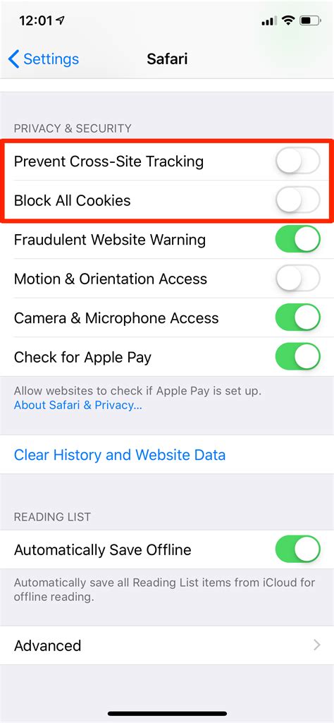 how to enable cookies on an iphone to help streamline your web browsing