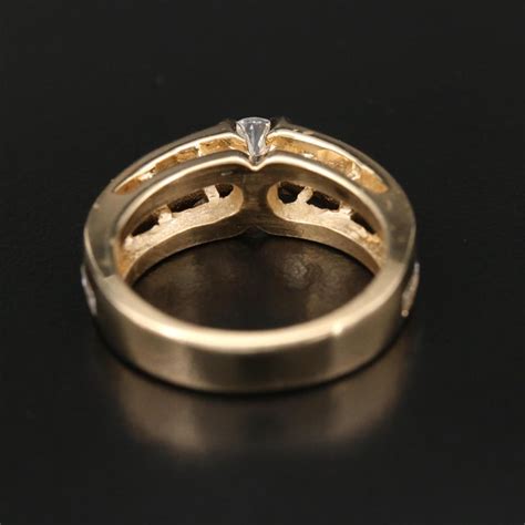 Customizable 18k Gold Diamonds Engagement Ring Unique Diamond Wedding