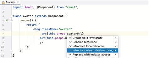 react intellij idea
