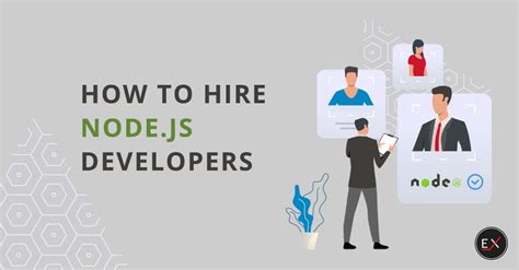 how to hire a node js developer skills salary