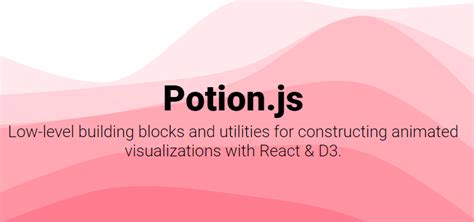 animated interactive visualizations with react potion reactscript