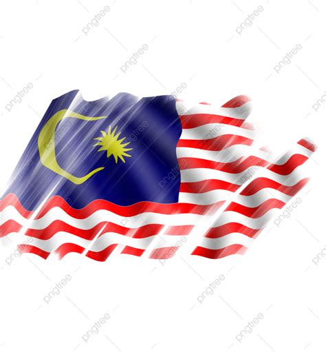 Flag Of Malaysia Png Picture Malaysia Flag Fluttering
