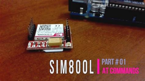 sim800l arduino at commands youtube