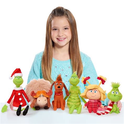 Dr Seuss The Grinch Max And Cindy Lou Who Plush Bundle Core