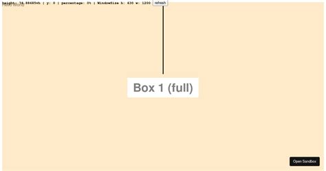 framer motion useinview scroll snap codesandbox