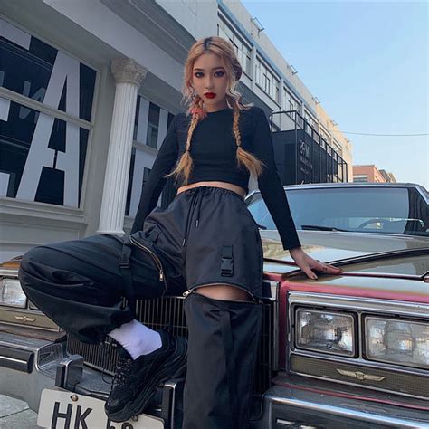 Harajuku Detachable Pants Kf9100 Unzzy