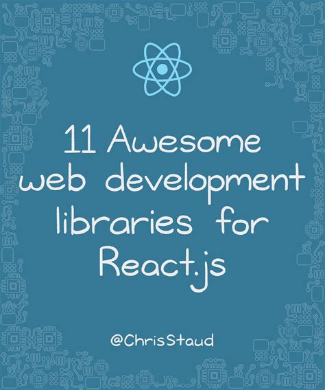 chris staudinger on twitter 📌 11 awesome web development libraries