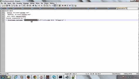 video21 using oracle sql loader to load data from csv in to table youtube