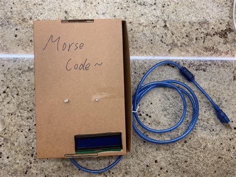 decoding morse code using arduino and simple tools 6 steps