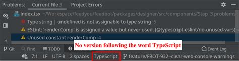 reactjs webstorm idea reports a typescript error when passing
