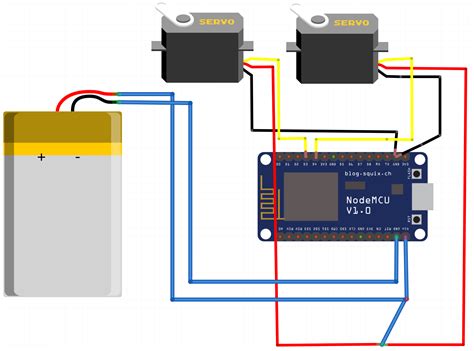 controlling the camera gimbal using esp8266 building smart drones