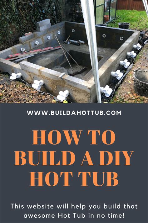 How To Build Your Own Hot Tub In Ground Hustlerinspire