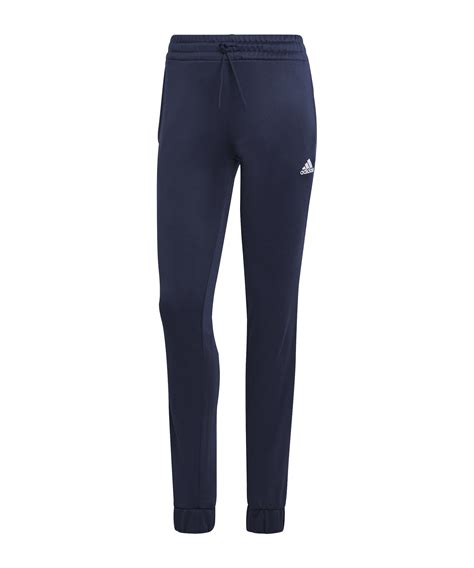 Adidas Linear Trainingsanzug Damen Blau Trend Lifestyle Freizeit