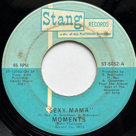 Yahoo オークション 【試聴 7inch】moments Sexy Mama 7インチ 45