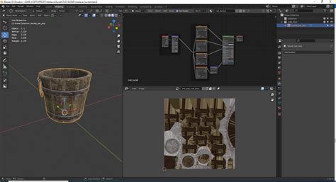 medieval bucket game ready blender market