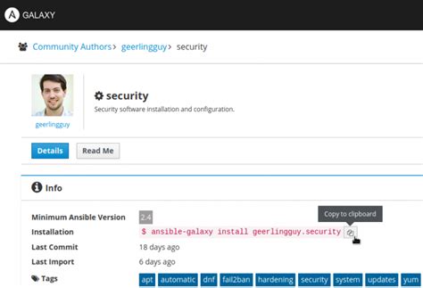 how to install ansible galaxy roles and collections inmotion hosting