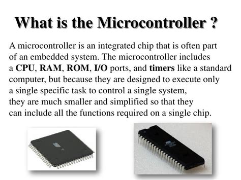 introduction in microcontroller