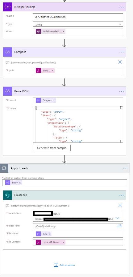 solved issue with flow compose and json power platform community