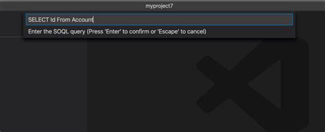 write soql queries salesforce for vscode
