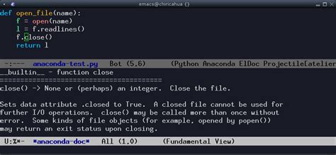 programming python in emacs