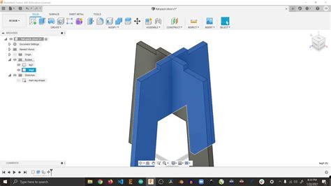 fusion 360 flat pack stool and dxf files youtube