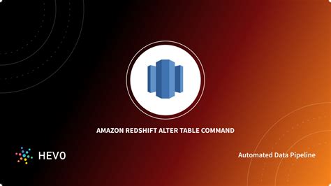 redshift alter table command 101 syntax and usage simplified learn