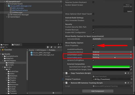 how to implement oculus mixed reality capture in unity the ghost howls