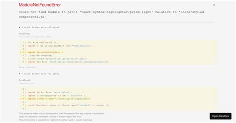react codesandboxer example codesandbox