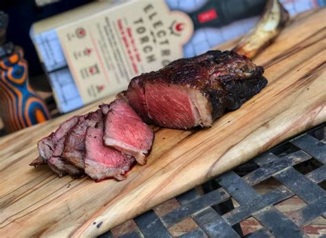 Reverse Sear Tomahawk Ribeye On A Cast Iron Pan Grillinfools