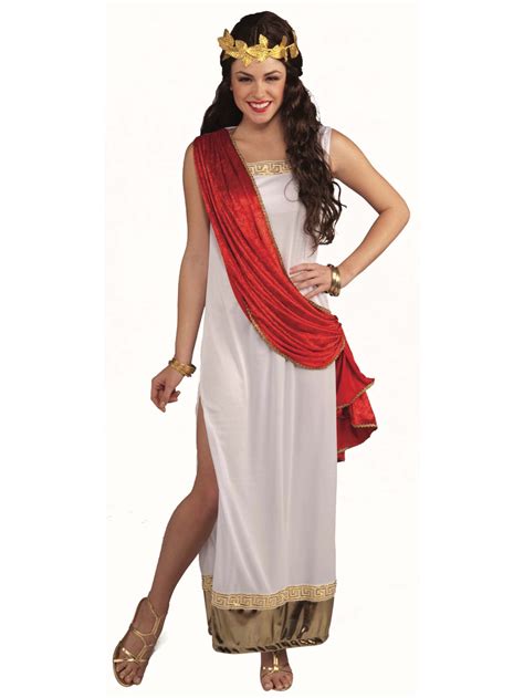Empress Of Rome Roman Toga Greek Goddess Women Costume Ebay