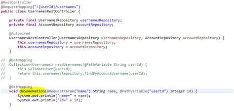 java spring mvc path variable with null value stack overflow