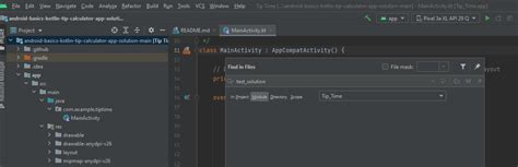 android basics issue unable to find instrumentation test solution code