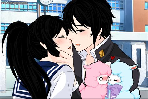 Ayano X Taro First Kiss By Randomfoxgirl On Deviantart