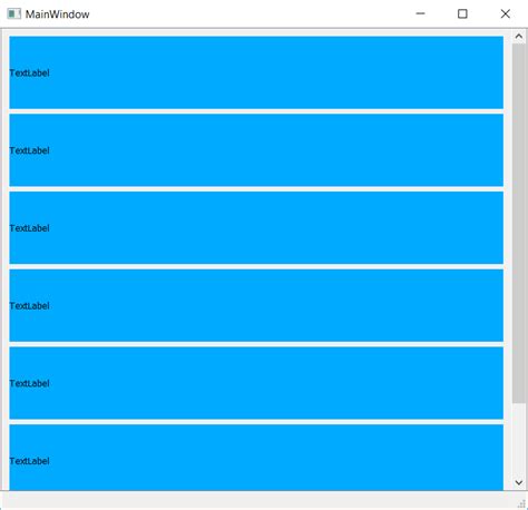 creating scrollable guis with qscrollarea in pyside