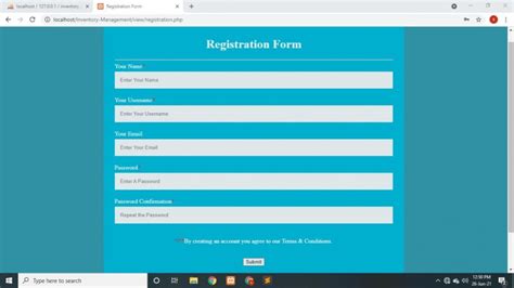 free download inventory management system project in php