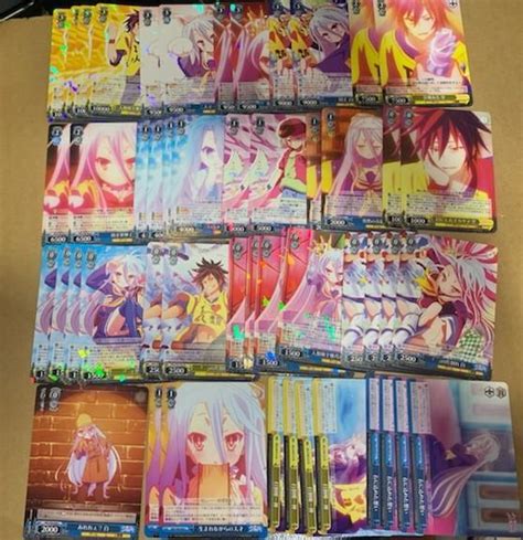 独特の上品 Ws ノーゲーム・ノーライフ ノゲラ ノゲノラ 空白 くうはく 『 』 デッキ ヴァイスシュヴァルツ