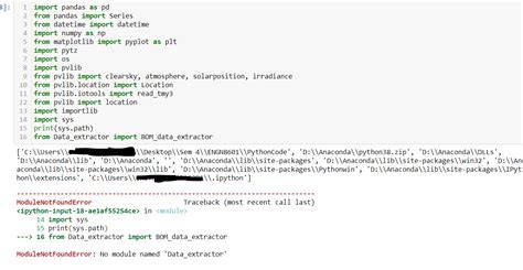 python modulenotfounderror when trying to import a function from a