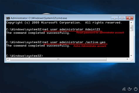 windows 10 admin password reset without disk with iso