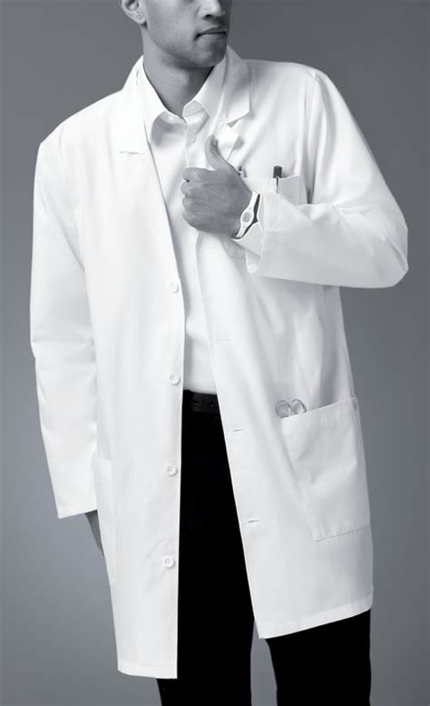 Dickies Professional Whites 37 Unisex Lab Coat In White From Dickies