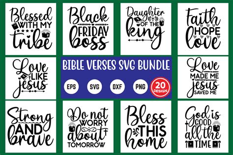 Bible Verses Svg Bundle Bundle · Creative Fabrica