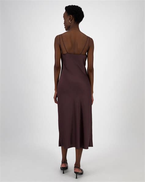 Lucy Sateen Strappy Slip Dress Poetry Clothing Store