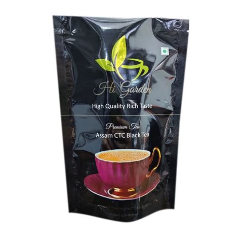 Printed Glossy Standup Tea Packaging Pouch Heat Sealed At Rs 245 Kg In