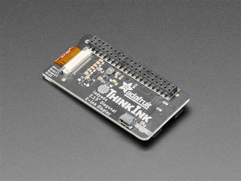 overview adafruit 2 13 monochrome e ink bonnet for