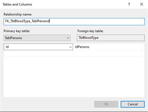 العلاقة relationships one to one فى sql server