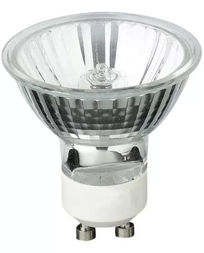 Lâmpada Dicróica Mr16 20w 220v Gu10 Branco Quente 6 Peças